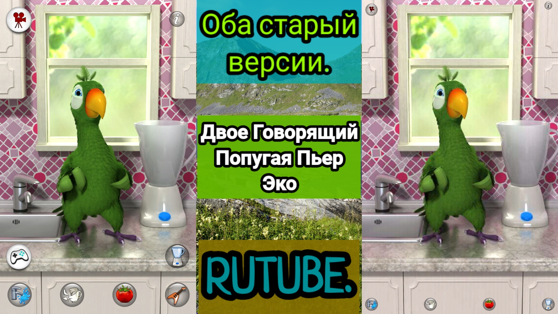 Двое Говорящего Попугая Пьера Эко (Говорящий Эко) (Talking Echo)