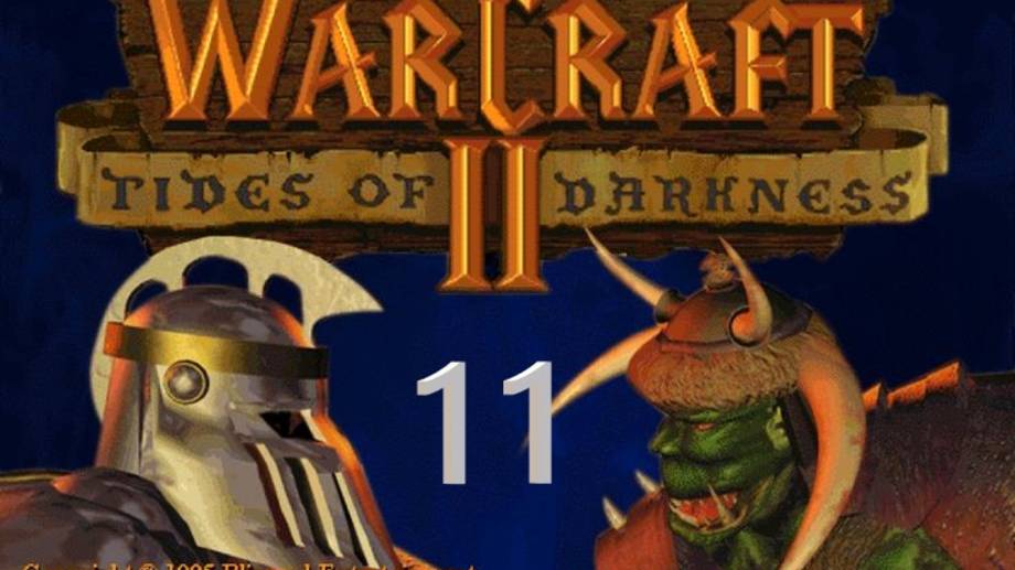 WarCraft 2 Tides of Darkness  - Орки -миссия 11 - Мёртвые восстают, когда Квелтас падает