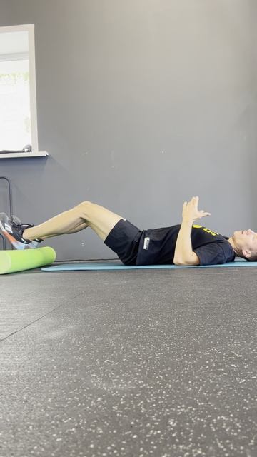 изометрическое удержание на ЗПБ на ролле