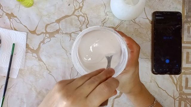 Секрет идеальной гипсовой смеси для силиконовых форм.mp4