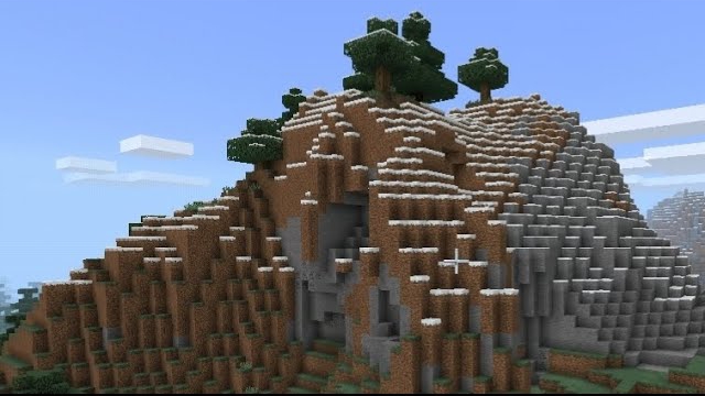 ПОХОД В ГОРЫ В MINECRAFT PE
