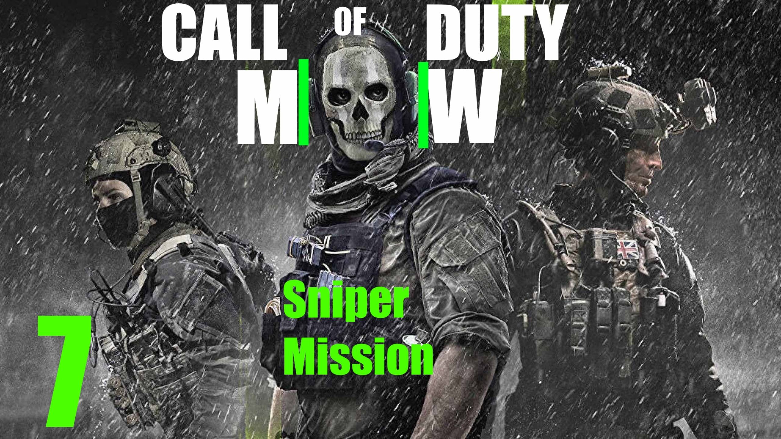 [Sniper ]Call of Duty: Modern Warfare II 2022- Работа в Паре С Капитаном Прайсом (часть 1) PART 7