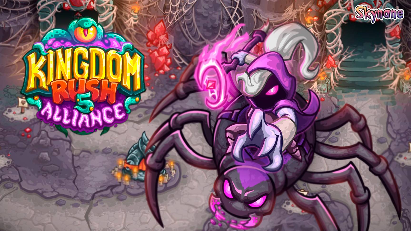 НОВАЯ КАМПАНИЯ АРАХНОФОБИЯ | Kingdom rush 5 Alliance [26] Новое дополнение