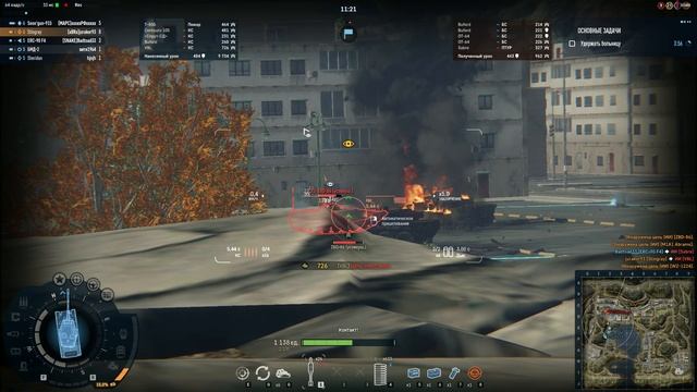 Armored Warfare Stingray Операция СТЕНА PVE (216,056) #1990