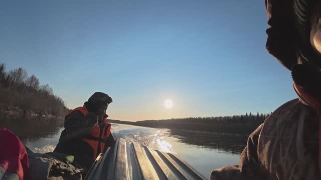 1 день охоты. Заходим на болото