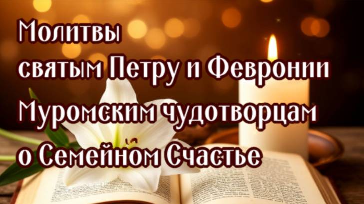О ДАРОВАНИИ ЛЮБВИ, О ЗАМУЖЕСТВЕ, О РОЖДЕНИИ И ВОСПИТАНИИ ДЕТЕЙ, О СОХРАНЕНИИ СЕМЬИ, ОТ ОДИНОЧЕСТВА