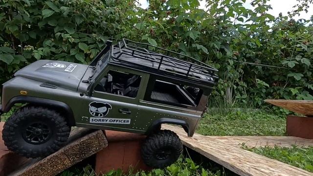 Соревнования RC джипов на радиоуправлении по прохождению препятствий