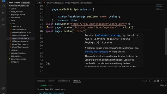 How to intercept Network request calls with Playwright - Example demo