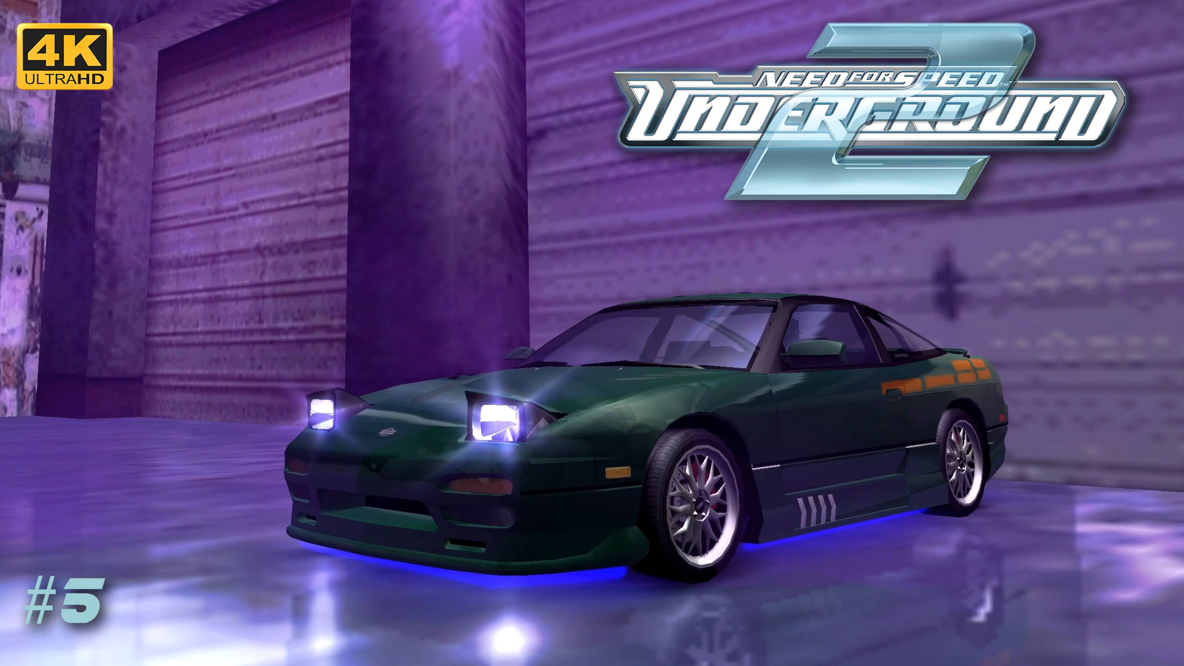 [4K] 🏁 Легенда Бэйвью - NFS Underground 2 [2004][#5]