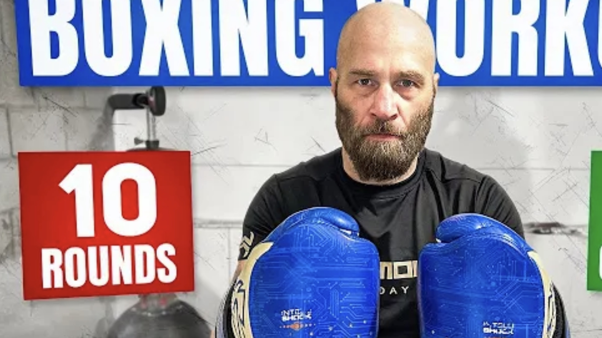 10Раунов 10 комбинаций на тяжёлом мешке🥊