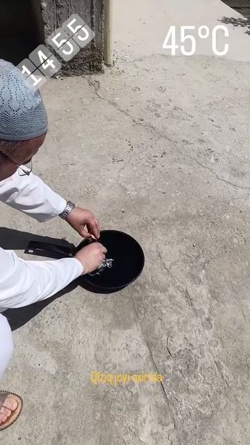 ⚡️⚡️ В Узбекистане жарят яйца под солнцем — жара до +60°C