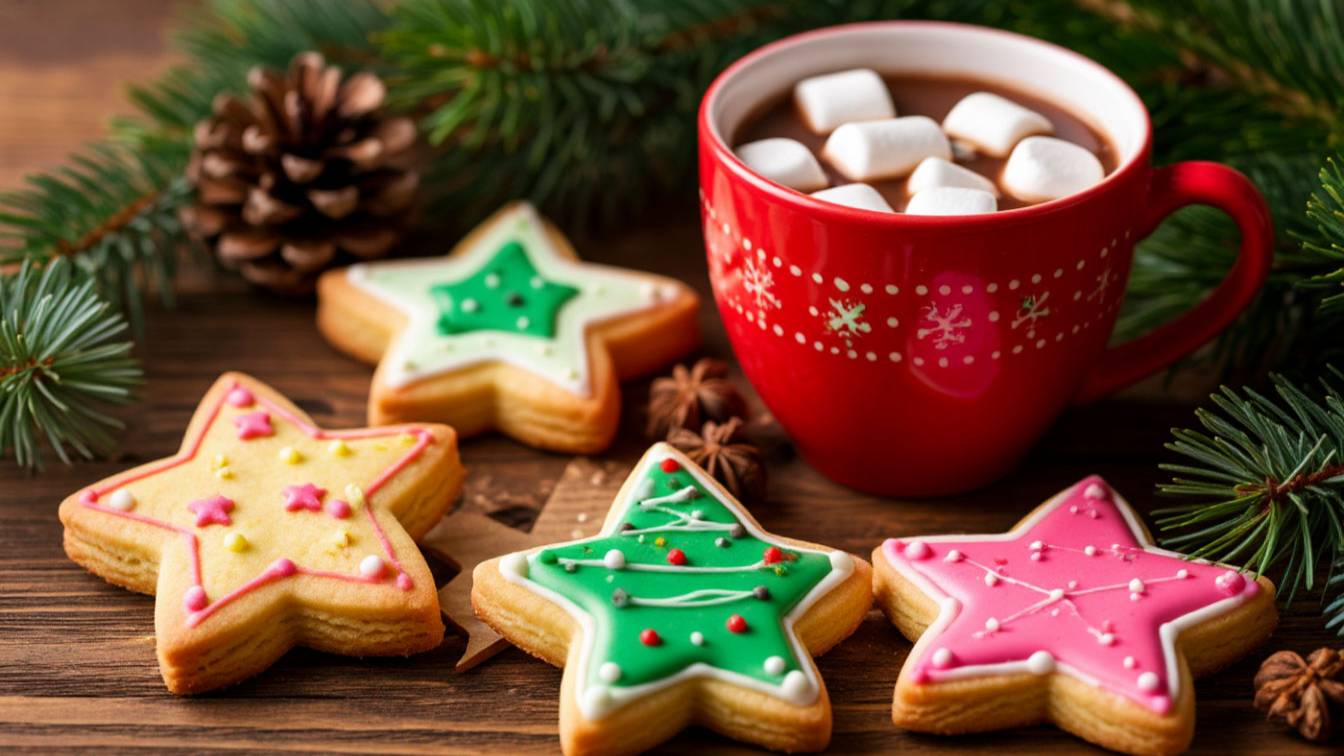 ПЕЧЕНЬЕ ФИГУРНОЕ ДЕТСКОЕ за 15 минут к Рождеству нежное и очень рассыпчатое.Без разрыхлителей.