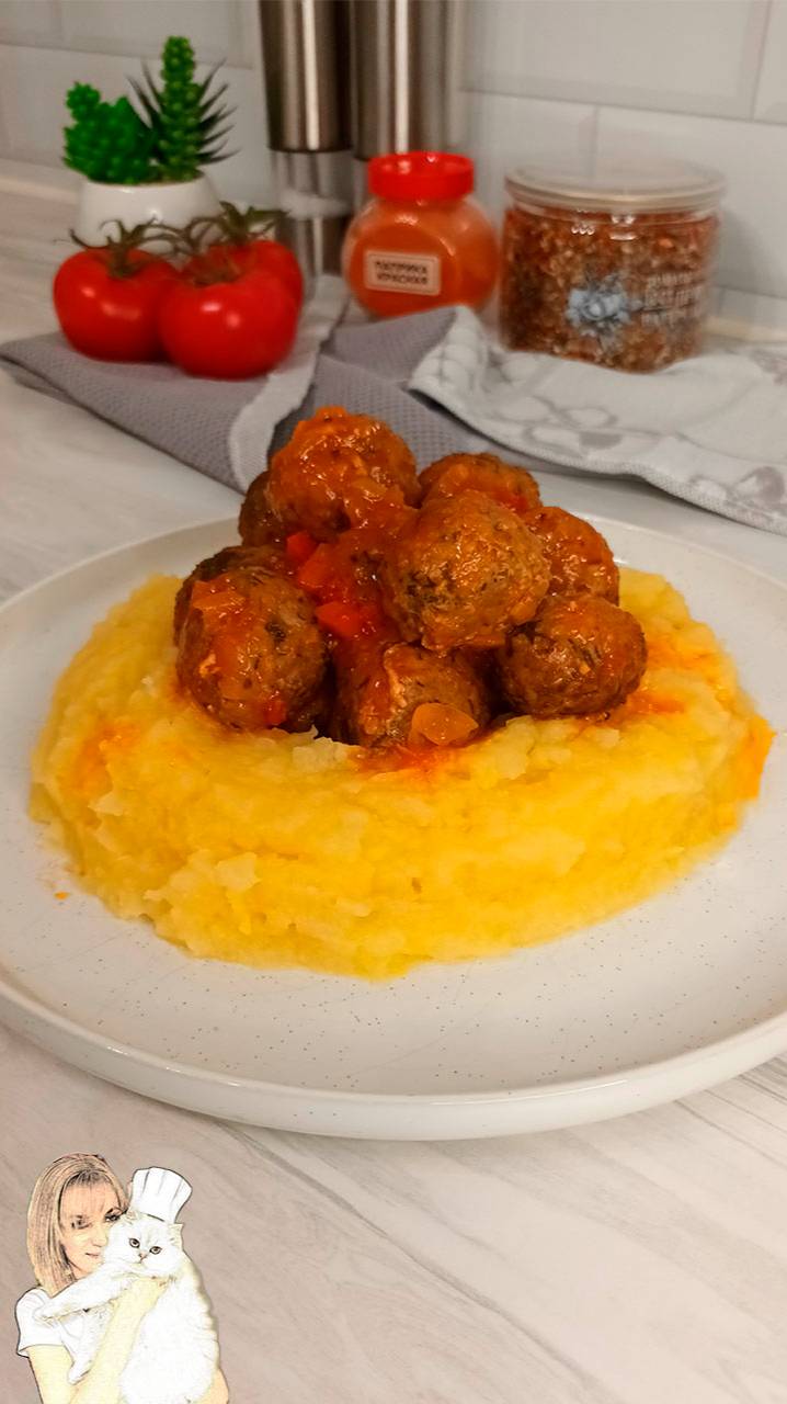 🥩На ужин мясные шарики