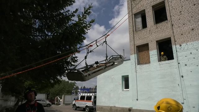 Соревнования спасательных подразделений Воронежской области 2025 БАШНЯ