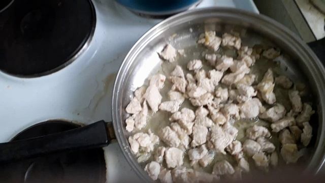 Фасоль тушеная с индейкой!