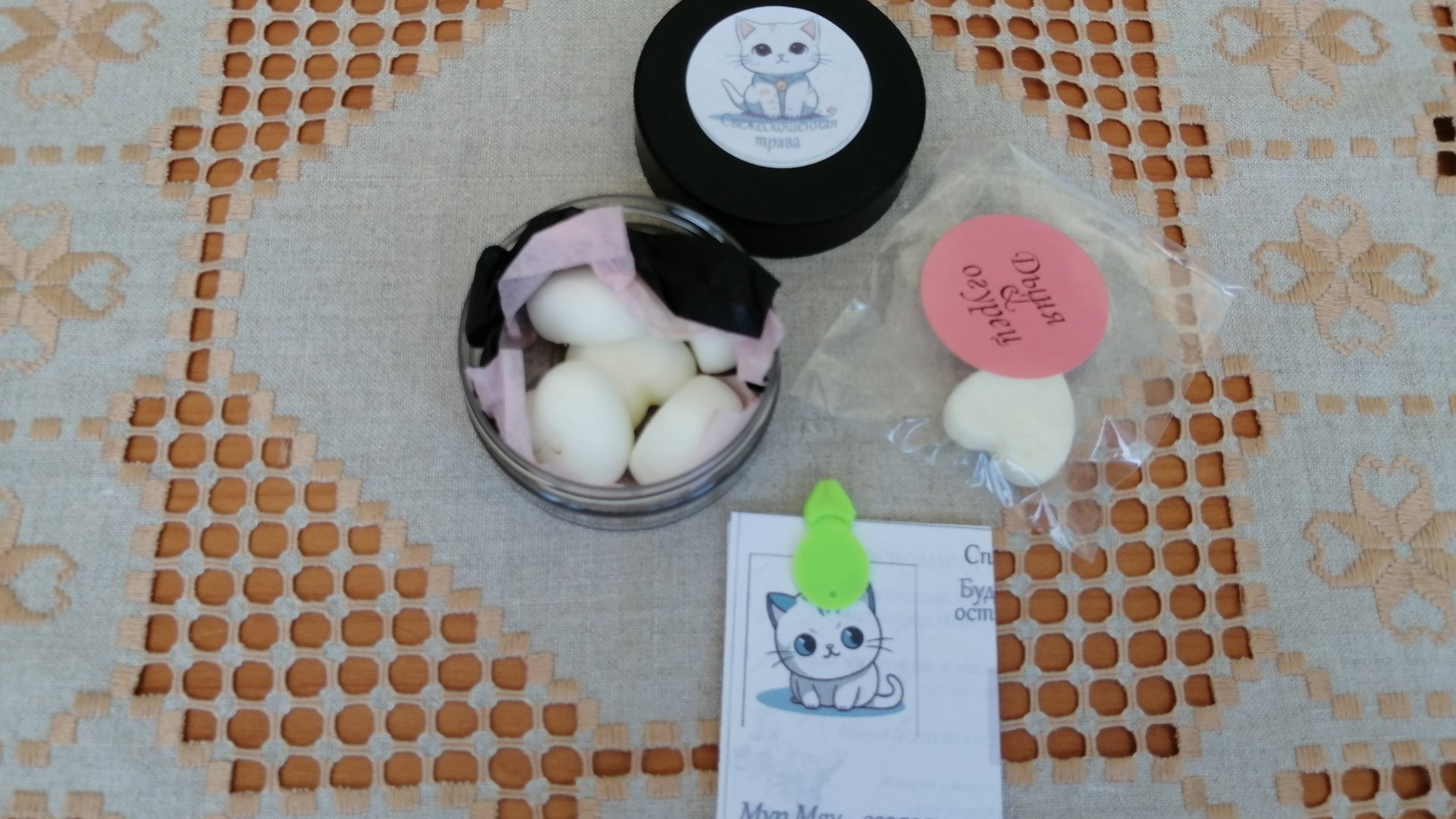 Покупочка: воскер для нитей "Свежескошенная трава" от LuminArt