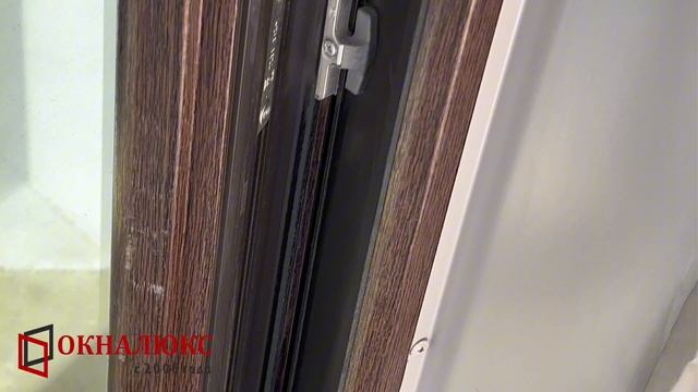 Балконная дверь профиле РЕХАУ Интелио со скрытой системой петель. Купить окна.ОКНАЛЮКС Севастополь.