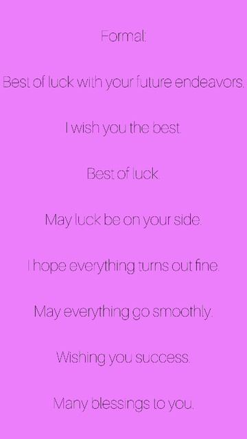 Как бы ты сказал Удачи? How would you say Good Luck?