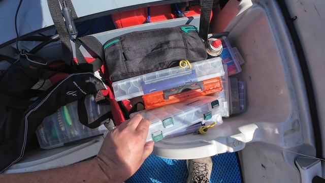 Наш Комплект для ловли судака, окуня и щуки. Первая разведка Джигом на Оке.