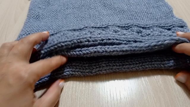 Подушка спицами