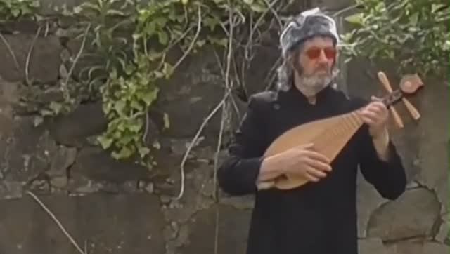 Гурджиев и де Гартман. "Тибетский танец". Makmed the Miller (трёхструнная пипа и "whirler")