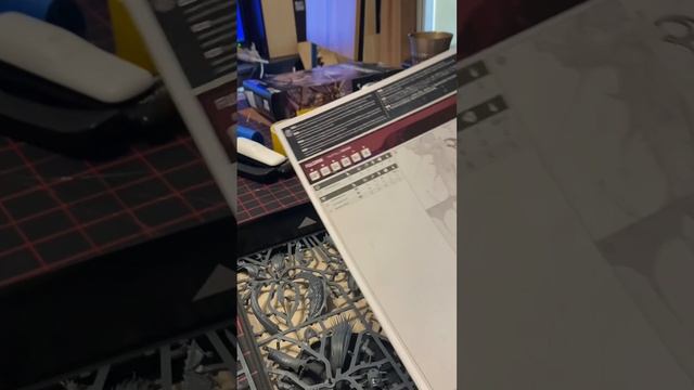 Подарили Серому Emperor's Children: Fulgrim Daemon Primarch of Slaanesh / распаковка