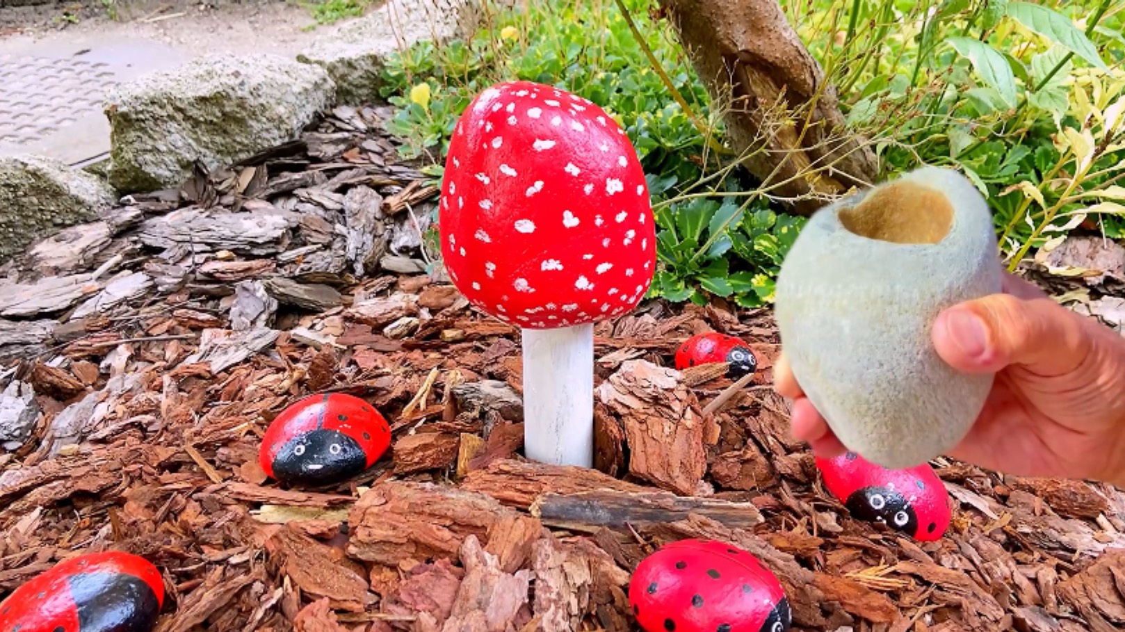 Хобби: морские камни оживают и дизайн палисадников #сезонконтентаRUTUBE