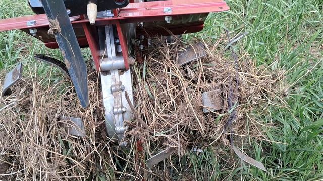 Мотоблок и капуста":)