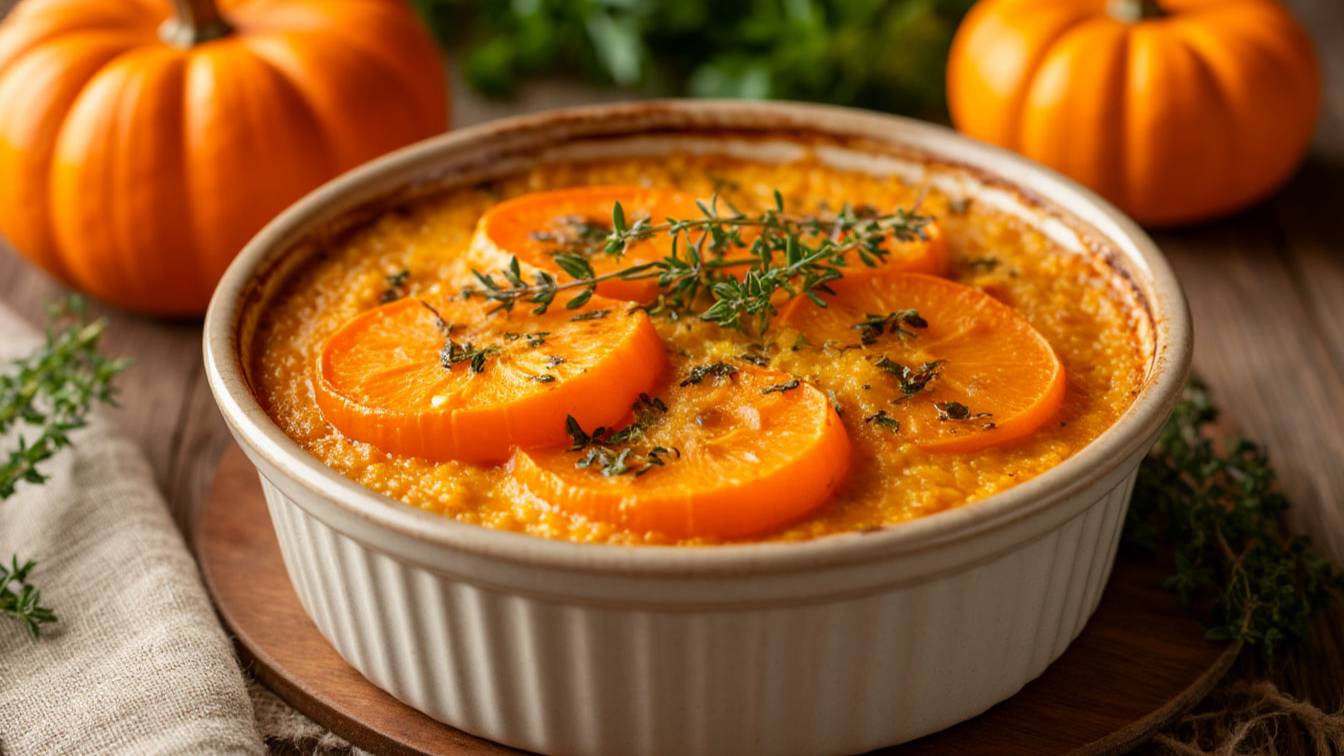 Запеканка пшённая с ТЫКВОЙ ПШЕННИК Рецепт  из сборника СССР . Это - объедение!