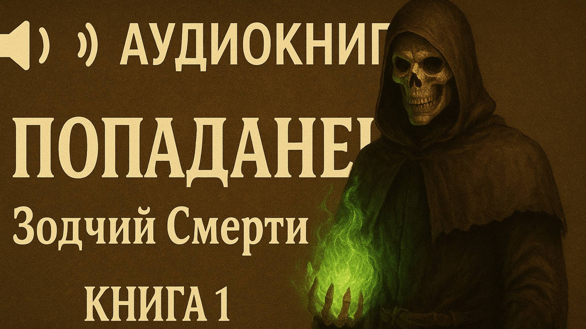 Аудиокнига Попаданец — Зодчий Смерти. Книга 1 | Фэнтези, магия, другой мир, выживание