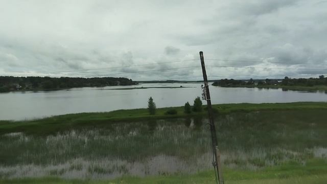 Пено. Проход через Волгу. 28.06.25.