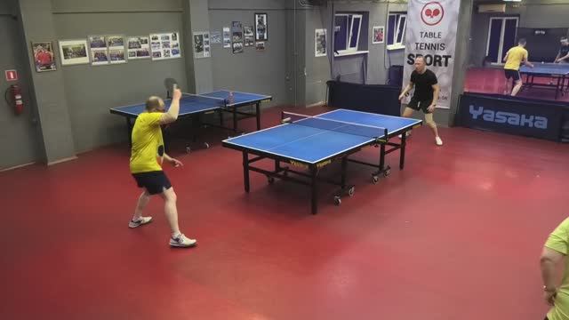 #12 однажды Чирков А. - Звергздин А. после турнира 03.07 Парный РАНДОМ настольный теннис