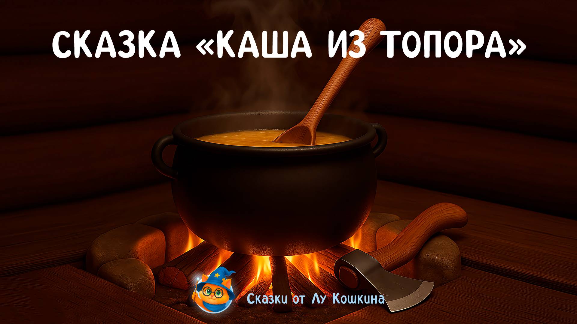 Каша из топора — весёлая сказка про смекалку | Сказки от Лу Кошкина