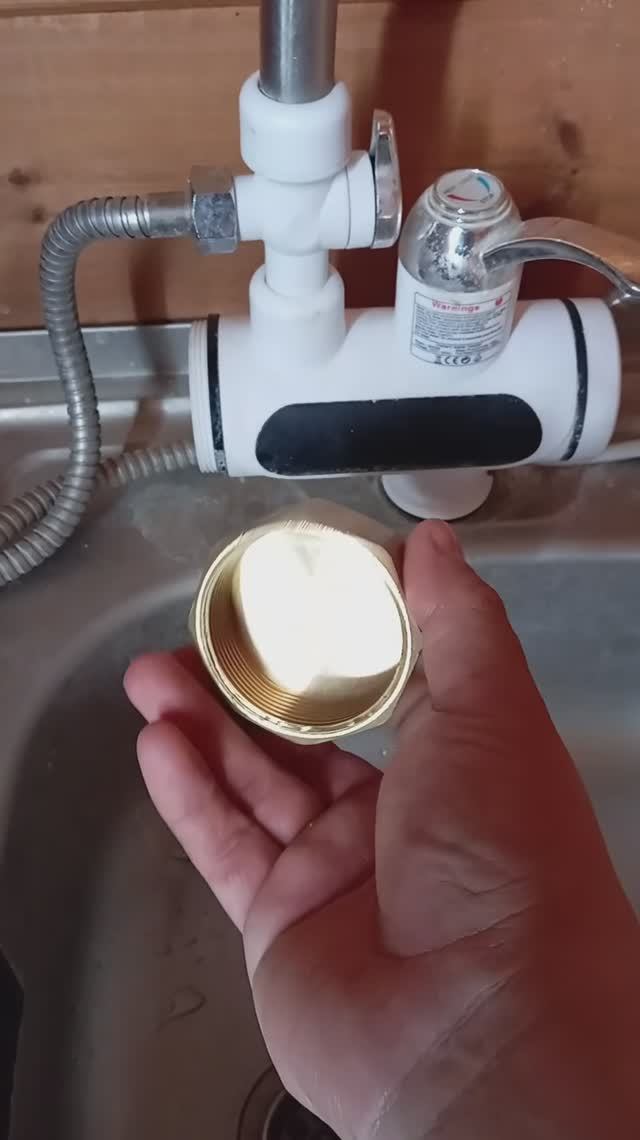 Ремонт крана с нагревателем