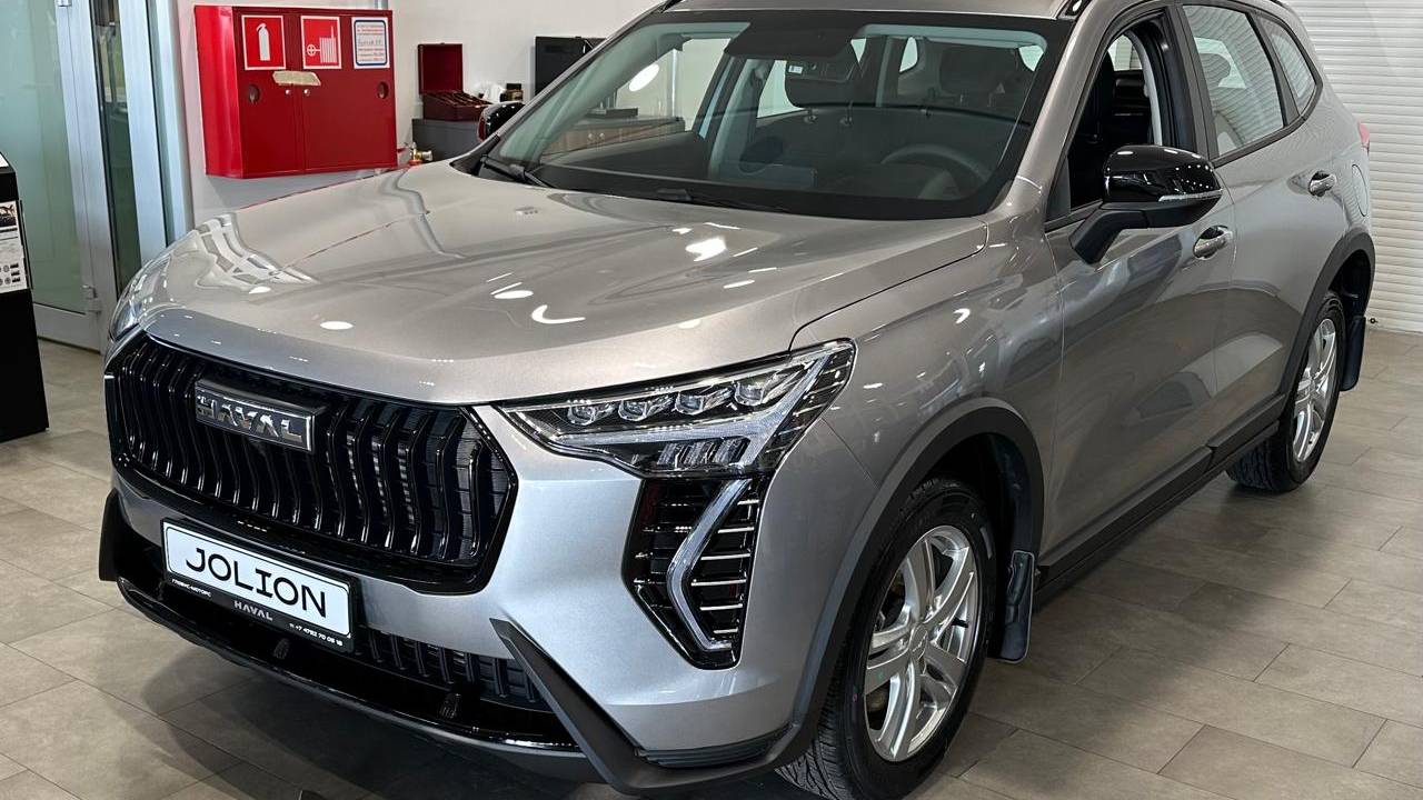 HAVAL Jolion в комплектации Elite серый салон черный 4WD