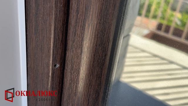 Асимметричное окно шириной более 2,5 метров с большим видовым глухарем. ОКНАЛЮКС Севастополь