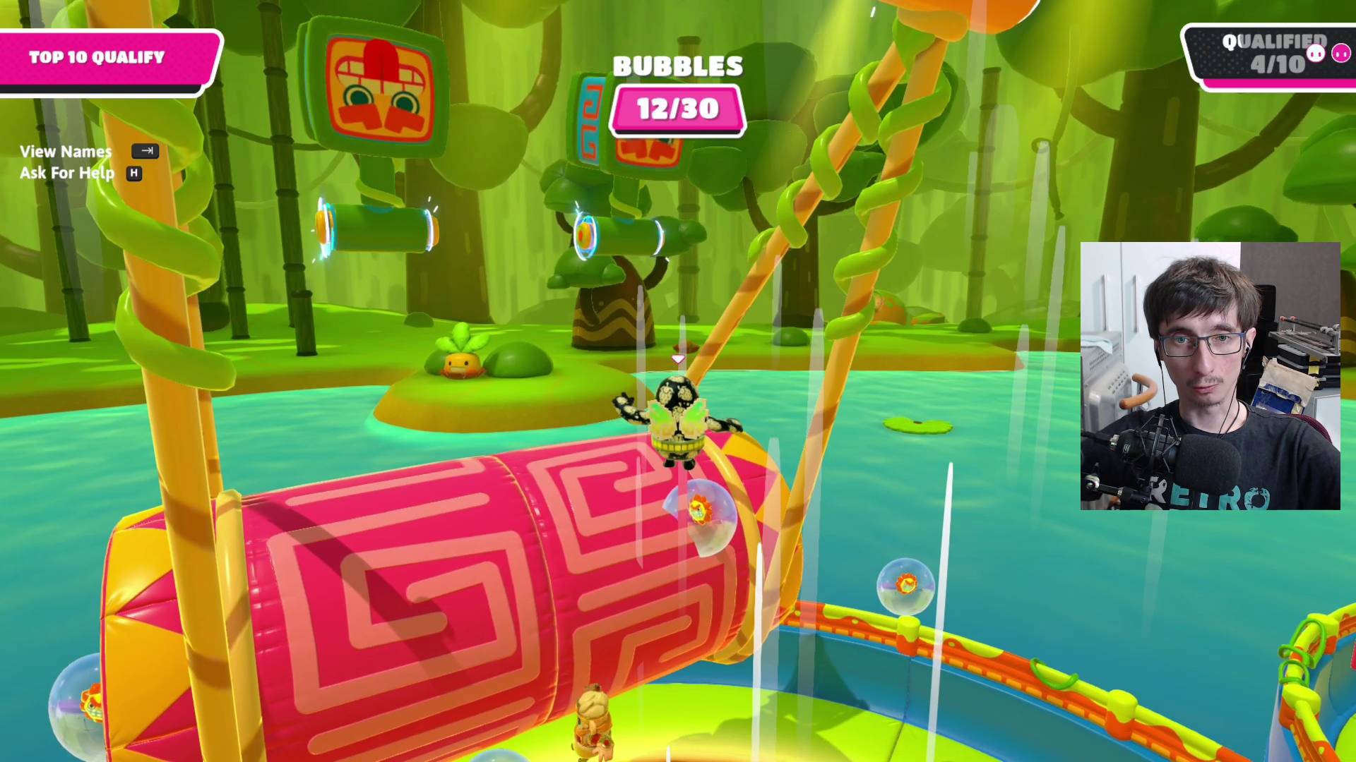 Fall Guys: созвонился с Татой, решили играть хардкорно вдвоём