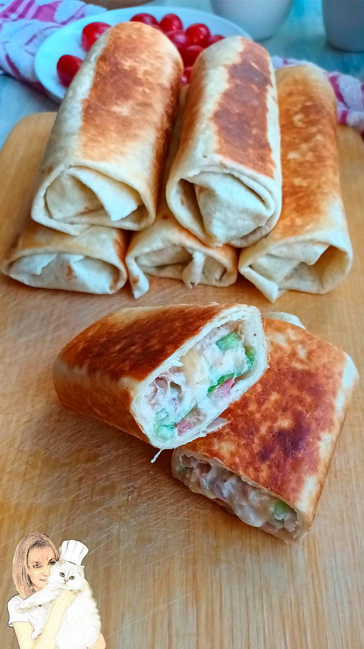 Белковая шаурма.🌯