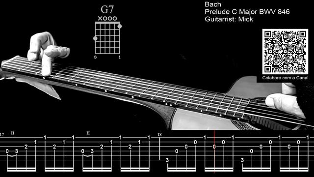 Toque Bach - Prelude C Major BWV 846