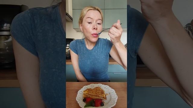 Кето торт на завтрак #машатафье