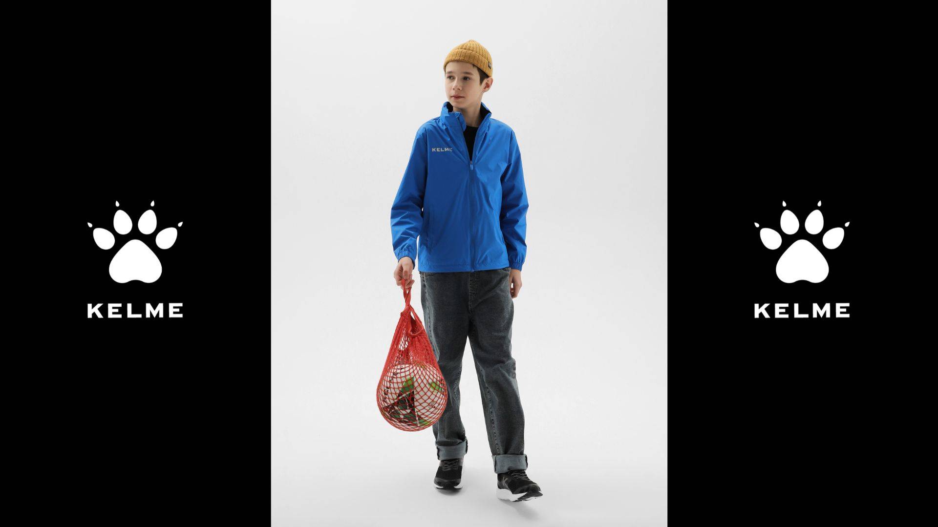 3803241-400. Куртка для мальчика KELME Children's Raincoat ветровка для мальчика