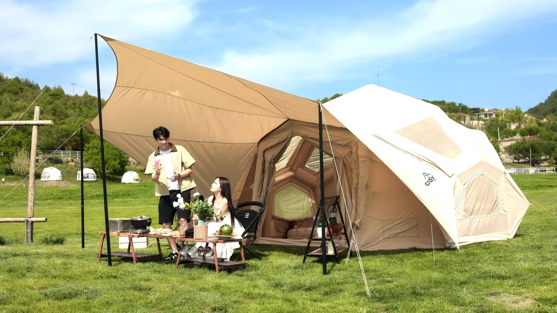 Надувная палатка Coody Bestona - новинка 2025 года