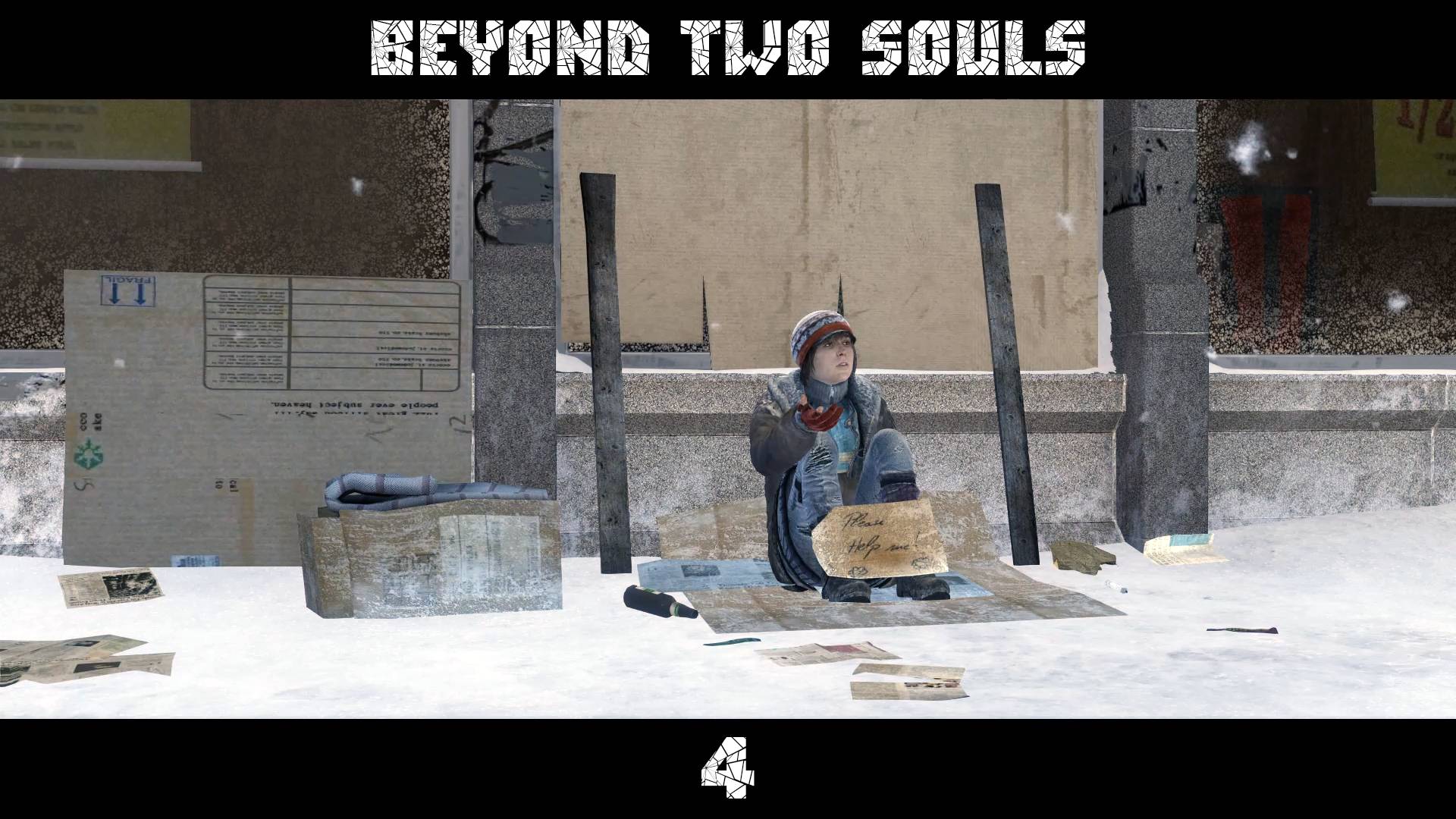 Beyond Two Souls № 4 (НЕМНОГО БЕЗДОМНОЙ ЖИЗНИ)