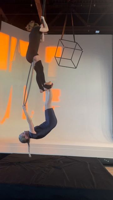 Воздушное кольцо дуэт/Aerial Hoop Duo