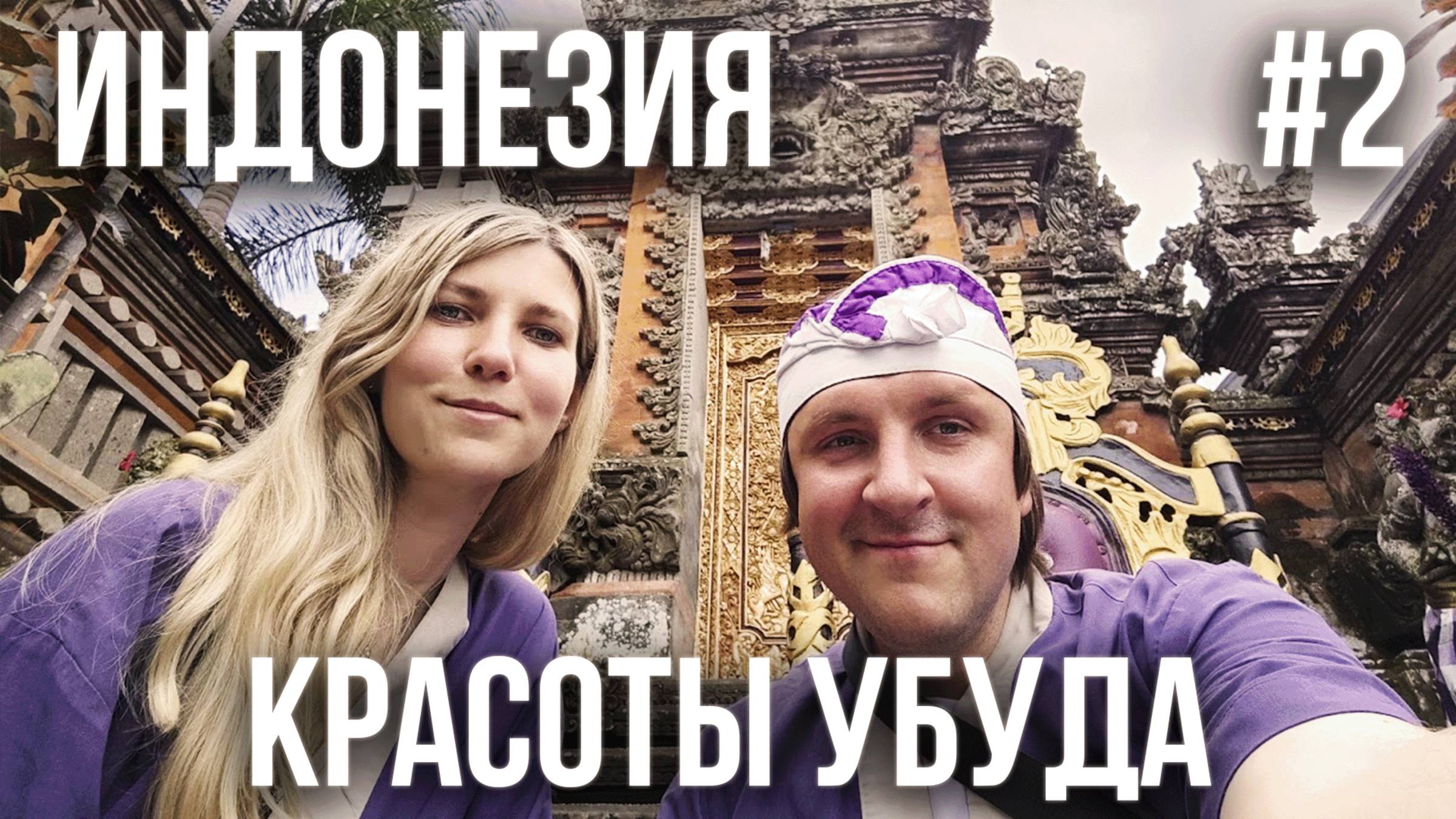 ИНДОНЕЗИЯ 2025 #2. БАЛИ. ПРОГУЛКА ПО РИСОВЫМ ТЕРРАСАМ. УБУД. ХРАМЫ. РЕСТОРАН  "TAMAN DEDARI"