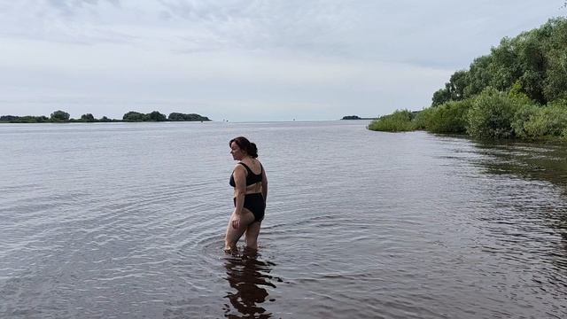 Берег реки Волхов и Ильмень озеро