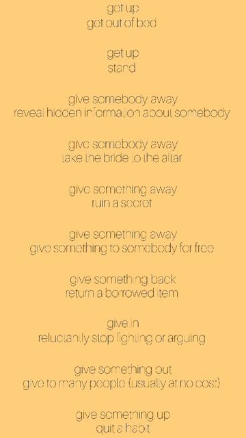 Фразовые Глаголы 10 Phrasal Verbs 10