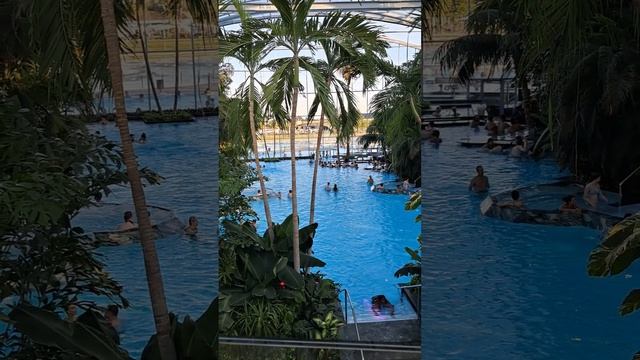 Поездка в Румынию, часть1. Комплекс теплых бассейнов, температура воды круглый год 33-36 градусов