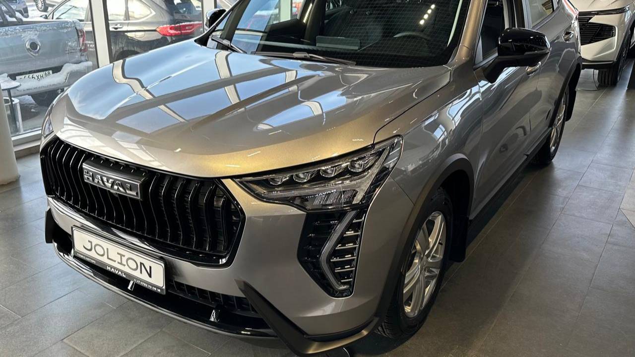 HAVAL Jolion в комплектации Elite серый салон черный 4WD 2