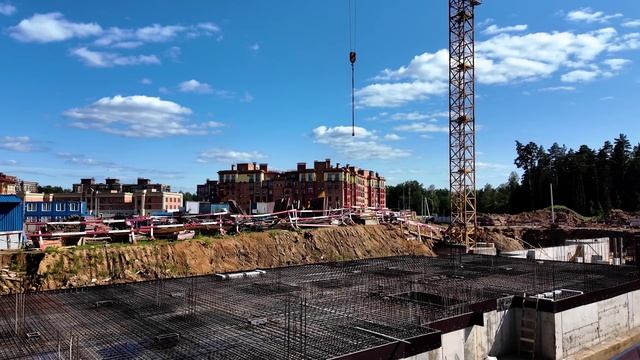 ЖК «Аникеевский» — съёмка с воздуха июнь 2025